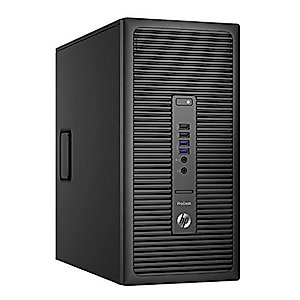 HP 600 G2 Tower Workstation Gaming Computer, Intel i5-6500 up to 3.6GHz, 16GB RAM, 256GB SSD & 2TB HDD, USB 3.0, NVIDIA GeForce GT 710 2GB, HDMI, DVI, VGA, WiFi BT 4.0 Windows 10 (Renewed)