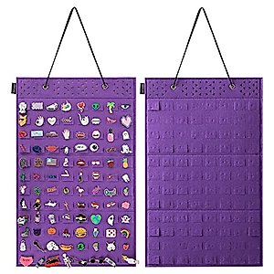 KGMcare Wall Hanging Pin Display Organizer Brooch Pin Collection Storage Holder for Home Decoration, Holds up to 96 Pins