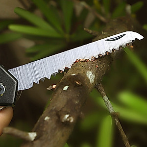 Multitool Key Ring Pocket Knife - 14 in 1 Multitools with Spring-Action Scissors Bottle, Can Opener, Corkscrew,Saw, Screwdriver,Camping Multi Tool Gifts for Men
