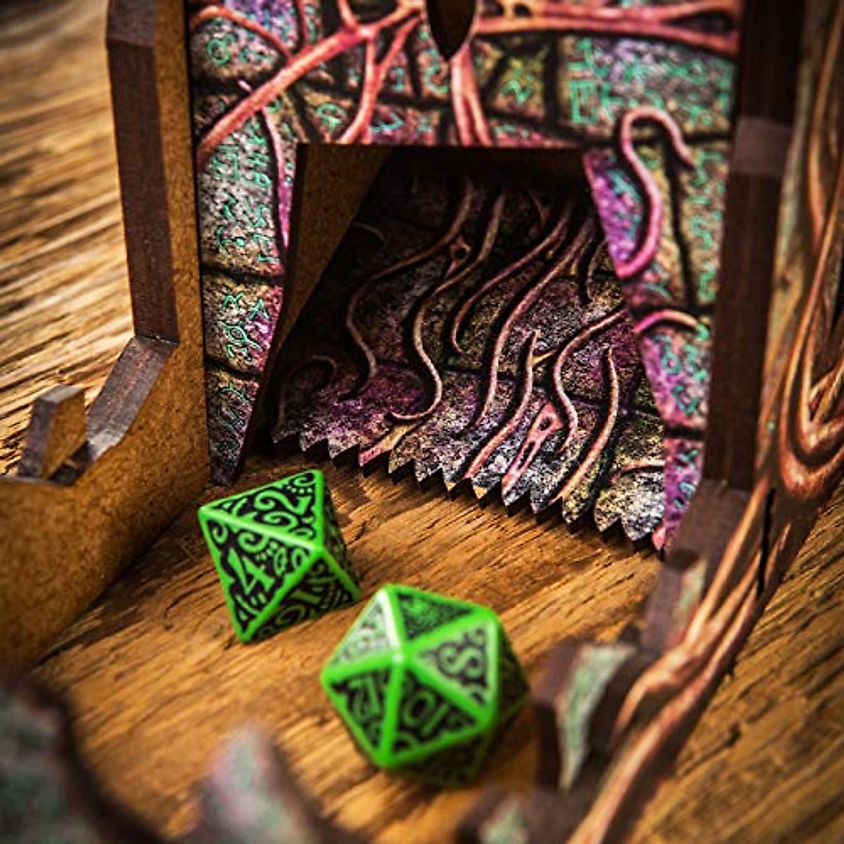 Q WORKSHOP Call of Cthulhu Dice Tower for Rolling dice