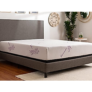 Tulo by Mattress Firm | 10 INCH Memory Foam Lavender Mattress | Pain-REDUCING Pressure Relief | Twin Size