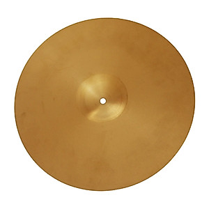 Arborea Brilliant Finish 14" Crash Cymbal Bright Sound Drum Practice Cymbal for Drum Set