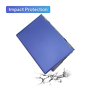 mCover Case Compatible for 2021-2022 14" Dell Inspiron 14 5406 Series 2-in-1 Convertible Laptop Computer ONLY (NOT Fitting Other Dell Models) - Black