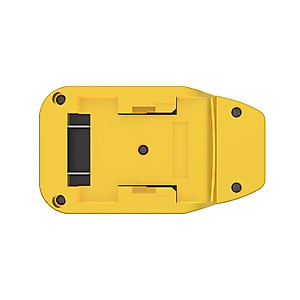 Adapter Run Tools# Fits Black+Decker & Fits Porter Cable 20v MAX (Not Old 18v) Tools Compatible with DeWalt 20v MAX Li-Ion Battery- Adapter Only (New Version)