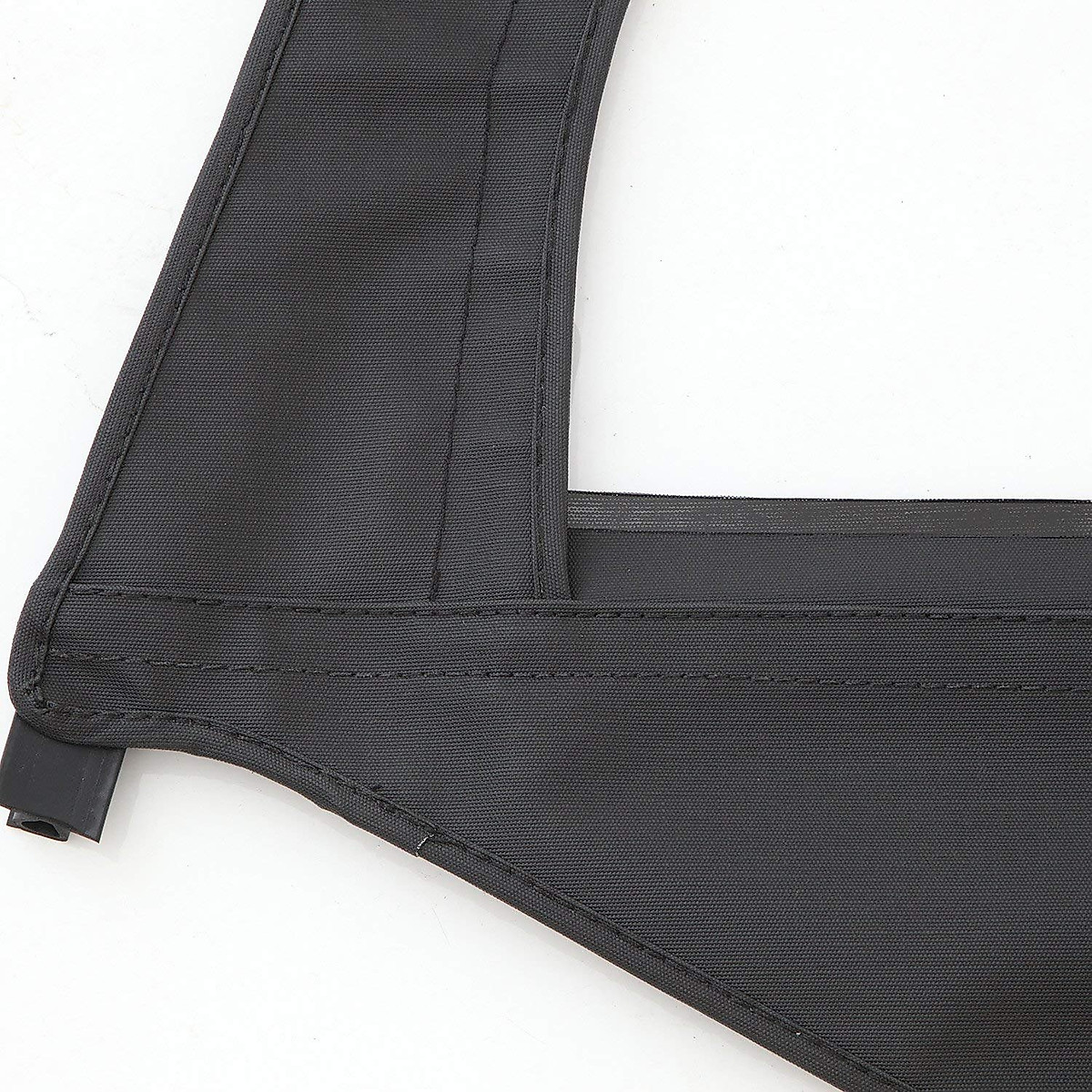 Smittybilt Replacement Upper Doorskin with Frame, Black Diamond - 79435