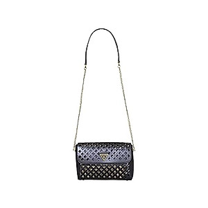 Guess AQUA CROSSBODY FLAP Women's Bag, Black