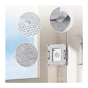 Window Cleaning Microfiber Cleaning Pad Mop Accessory Compatible For WINBOT W2 W2 OMNI Vacuum Cleaner Accessory Kit