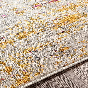 Livabliss Hezel Modern Abstract Area Rug,6'7" x 9',Multi