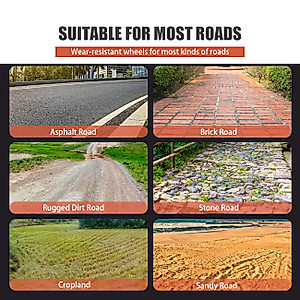 Heavy Duty Dolly Panel Dolly Drywall Sheet Board Cart with 5" Swivel Wheels 3000LBS Load Platform Truck Cart Plywood Dolly for Wall Panel, Wood Panel, Sheetrock Granite Sheet Tile Dolly Cart