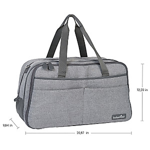 Babymoov Traveler Carry On Bag, Multi-Function, Lightweight, XL Size with 11 Pockets and 6 Accessories for Organized Storage (Perfect for Moms & Dads)