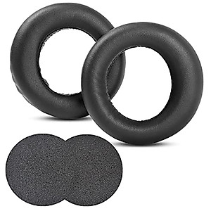 YunYiYi PS5 Replacement Earpads Compatible with Sony Playstation 5 Pulse 3D PS5/PS4 New Version 2018 CUHYA-0080 Wireless Headphones Protein Leather Parts Ear Cushions