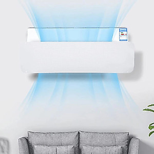 Osumex Adjustable Air Conditioner Deflector Windshield Cover for Home, Bedroom 90x27cm