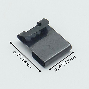 Incontesta 24 Pcs Photo Frames Hanger Hooks, 0.35mm Thick S-Shaped Metal Wall Mount Album Picture Hanging Clips -Perfect Photo Frames Hanger Hooks