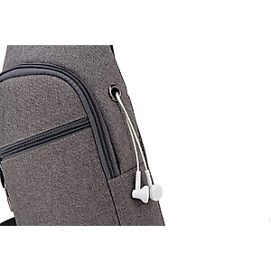 SHAPE YOU Sling Backpack Multipurpose Crossbody Shoulder Bag Travel Hiking Chest Daypack for Men Wallet Women Mini Purse Cell Phone Purse Over Shoulder Strap