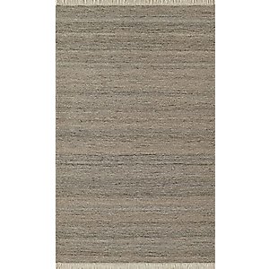 Momeni Cove Recycled P.E.T Area Rug, Grey, 2' X 3'