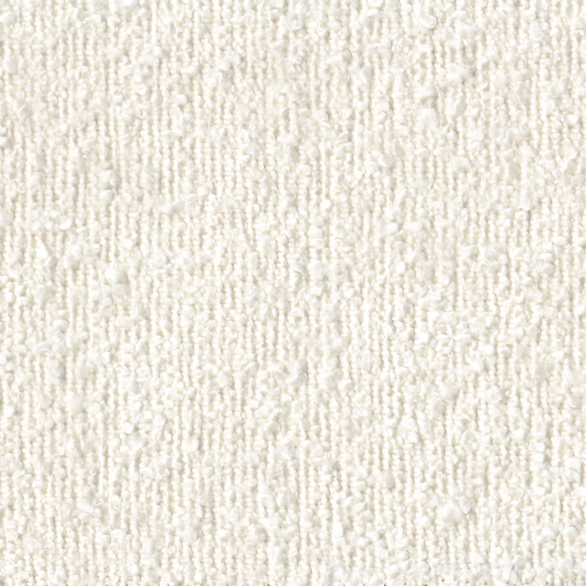 HomePop Storage Round Ottoman with Removable Lid Home Décor|Upholstered Round Foot Rest Ottoman - Cream Boucle