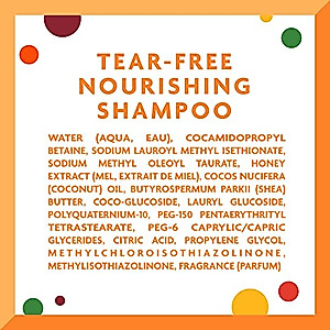 Cantu Care for Kids Tear-Free Nourishing Shampoo with Shea Butter, 8 fl oz (Pack of 3) (Packaging May Vary)