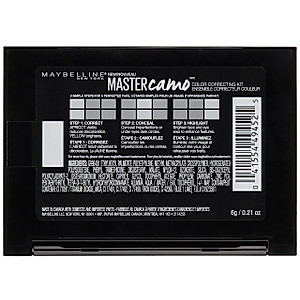 Maybelline Facestudio Master Camo Color Correcting Kit, Medium, 0.21 oz.