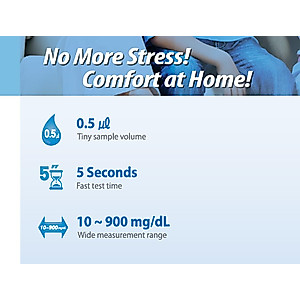 Cera-Pet Pet Blood Glucose Monitoring Kit for Cats & Dogs, Starter Pack, Meter, 25 Strips & Lancets, Lancing Device, Case, Switchable (mg/dL or mmol/L), Pet, Vet Diabetic Supplies