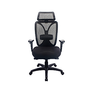 Tempur-Pedic by Raynor Computer and Desk Chair, Supports Up to 275 Lb, Black