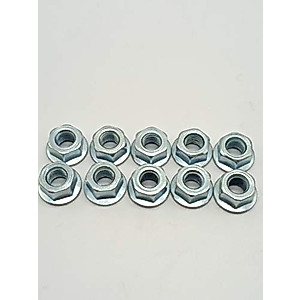 shiosheng 10pcs Chain Saw Bar Nuts for Craftsman, Husqvarna, Poulan Pro, Poulan 531300382 530015917 503220001