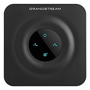Grandstream GS-HT802 2 Port Analog Telephone Adapter VoIP Phone & Device, Black