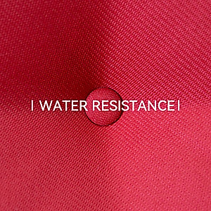 Gardenbee Outdoor Swivel Rocker Patio Chairs Set of 4 - Outdoor Wicker Patio Conversation Sets 4 Pieces with Olefin Fabric Cushions Suitable for Backyard Deck and Porch, Red