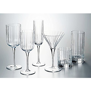 Luigi Bormioli Bach Water Tumbler, 8.5 Ounce, Set of 6