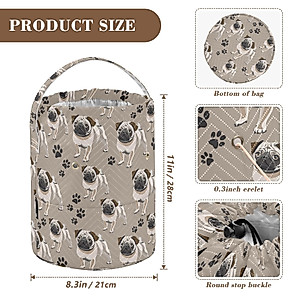 Pug Puppy Crochet Bag Yarn Storage Bag Portable Crochet Storage Bag Knitting Bags for Women Mom Crochet Knitting Accessories Suppliers