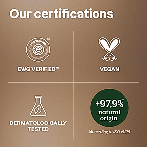 ATTITUDE Hydrating Hair Shampoo with Essential Oils, EWG Verified, Plant and Mineral-Based Ingredients, Vegan Beauty Products, Refillable Aluminum Bottle, Peppermint & Sweet Orange, 16 Fl Oz