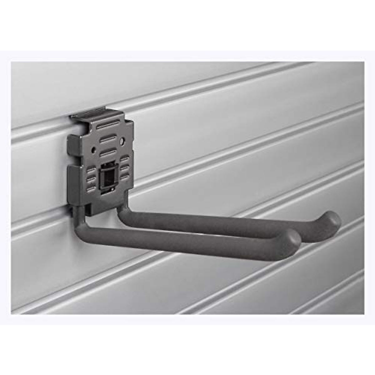 HandIWall Sports Accessory Kit with Locking Bracket Hooks for Slatwall Panel Organization