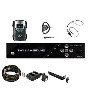 Williams AV FM 558 PRO D Assistive Listening Dante System; FM and Wi-Fi Transmission