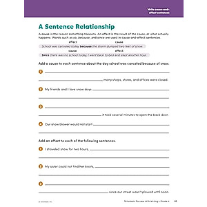 Scholastic Success with Writing Grade 4 Workbook