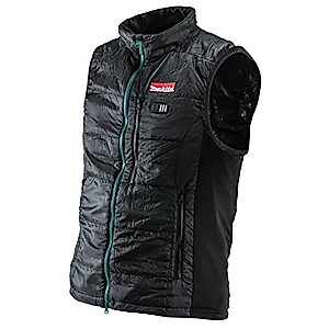 Makita DCV200ZXL 18V LXT Lithium-Ion Cordless Heated Vest Only, X-Large, Black
