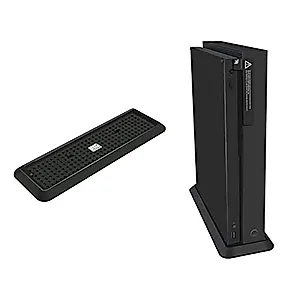 Deeoee Non-Slip Vertical Host Stand Cooling Base Holder for One X Game Console