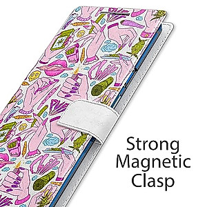 Wallet Phone Case Compatible with OnePlus Nord OnePlus 11 8T+ 10T 5G 8 Pro 1+7T Pro 7 Smoking Cigarettes Cover Magnetic Shockproof Lightweight Weed Trippy Stoner Flip Card Holder Chill Folio 420 Slim