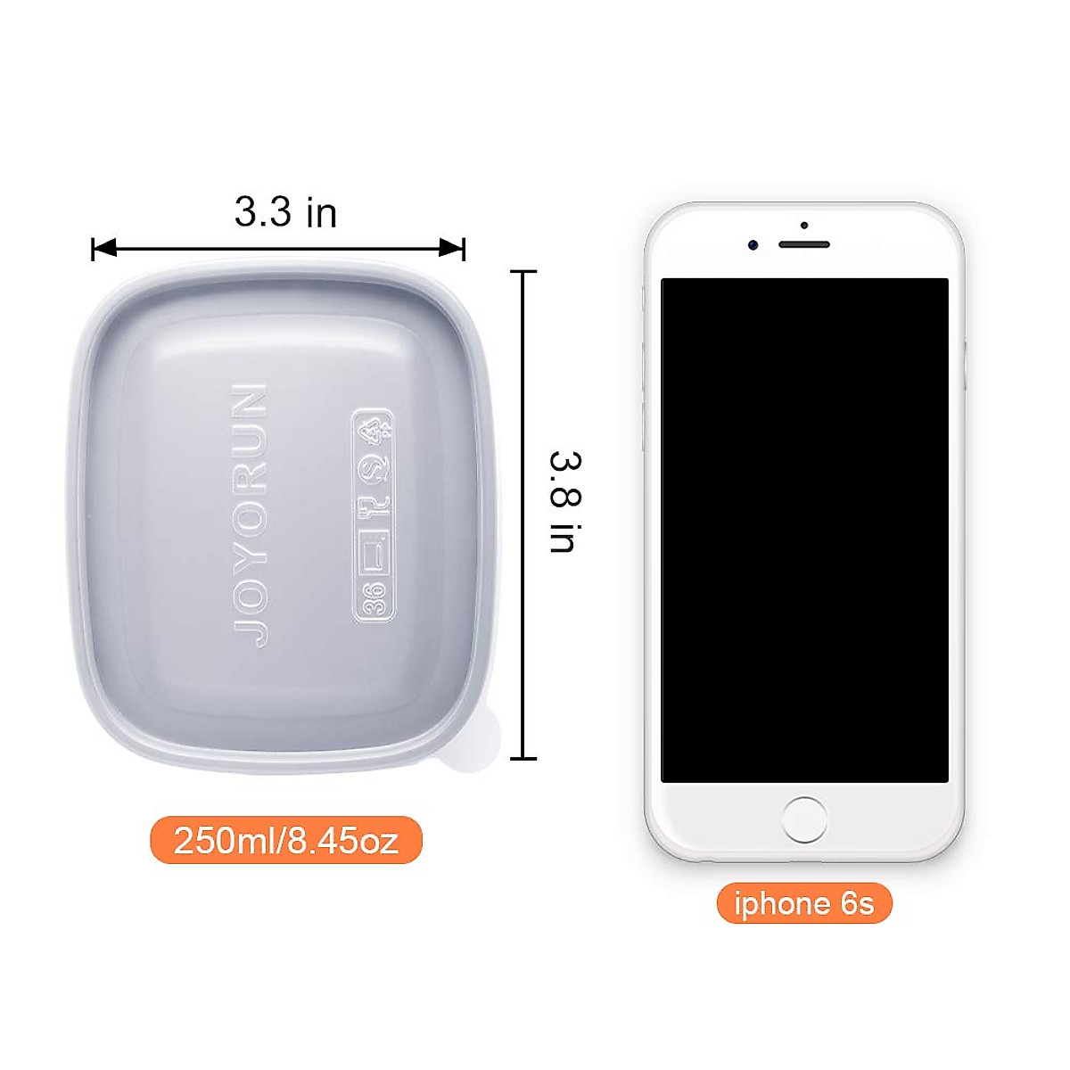 Meal Prep Containers Food Storage Containers with Lids - Stackable, Microwave, Dishwasher & Freezer Safe - 8.5 oz, 50 Packs