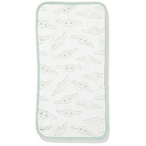 Amazon Essentials Disney | Star Wars Unisex Babies' Burp Cloths, Pack of 6, Star Wars The Child, One Size