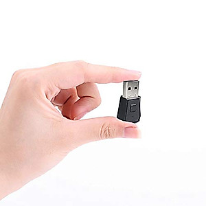 KenSera Wireless Adapter, Mini USB BT 4.0 Adapter Dongle Receiver Transmitter with Wireless Microphone for Playstation 4 Controller PS4 Wireless Headset