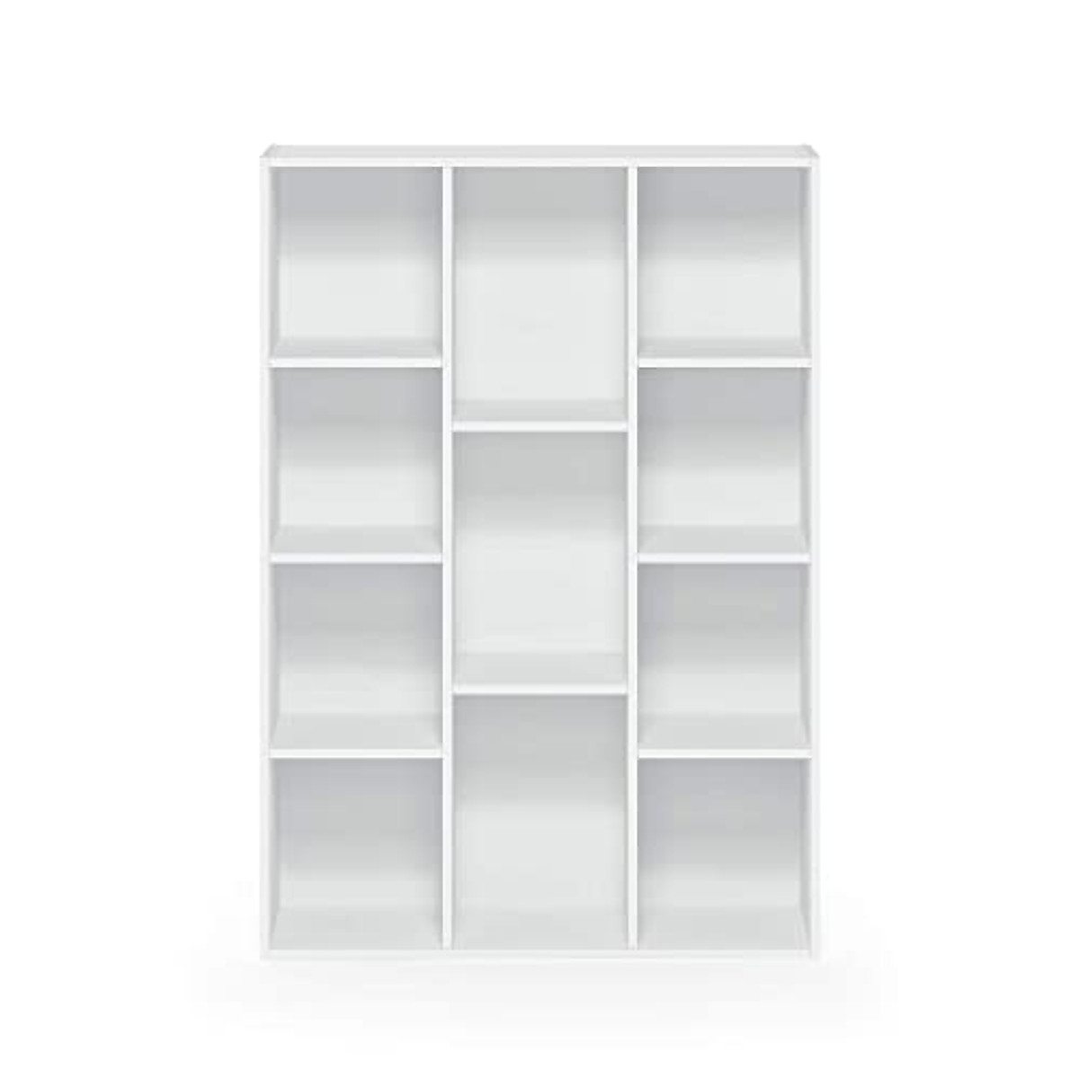 Furinno Luder Bookcase / Book / Storage , 11-Cube, White