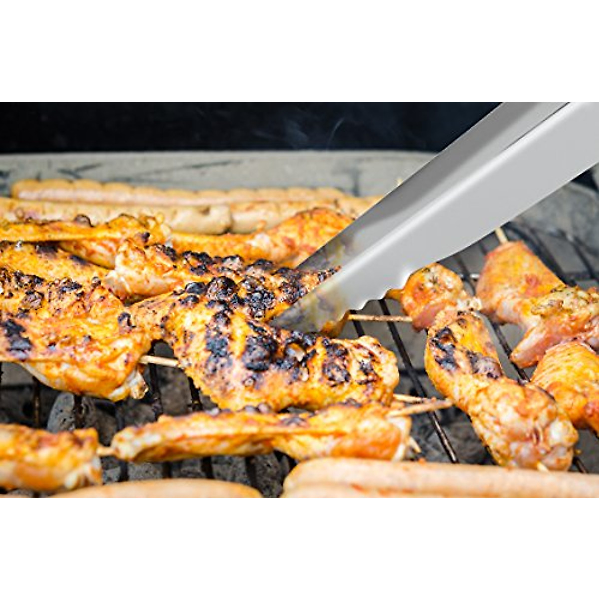 3-Piece BBQ Set - Heavy Duty Stainless Steel BBQ Tool Set - Dec. 3 Day Sale - BBQ Accessories for Grilling Like a BOSS. Great for Electric, Gas, & Outdoor Grills