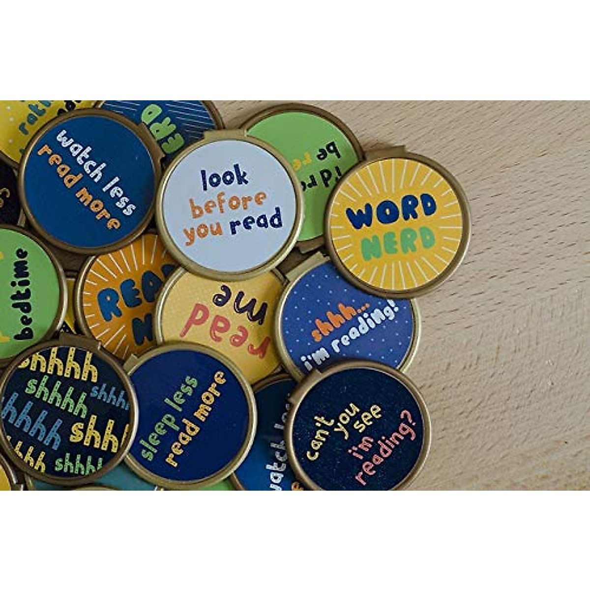 Wordy Junior Quotes Bulk Bookmarks for Kids "Clip Over The Page" - 75 Pack - Bulk Bookmarks for Kids Girls Boys. Perfect Student Incentives Prizes Party Favors Classroom Rewards & Reading Awards!