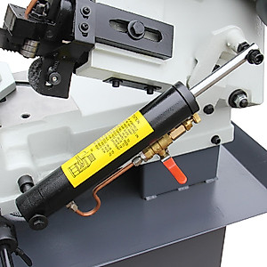 KAKA Industrial BS-912B horizontal bandsaw 9"x12"Horizontal Metal Cutting Band Saw 4 Steps Blade Speed Metal Band Saw, Space Saver Movable Metal Cutting Band Saw 115V&230V Dual Voltage Prewired 1PH