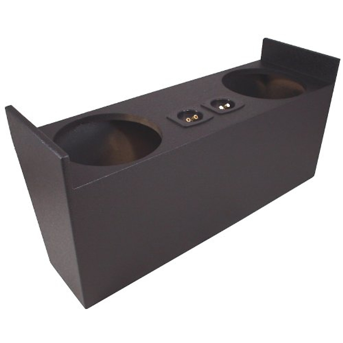 Compatible with Jeep Wrangler YJ & TJ 1987-2006 Dual 10" Subwoofer Speaker Box Enclosure - Armor Coated