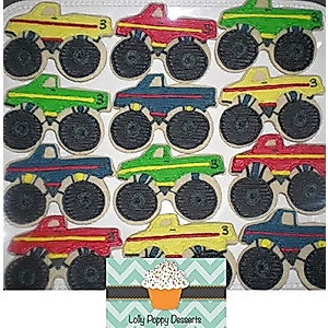 Monster Truck 5 Inch Cookie Cutter from The Cookie Cutter Shop – Tin Plated Steel Cookie Cutter