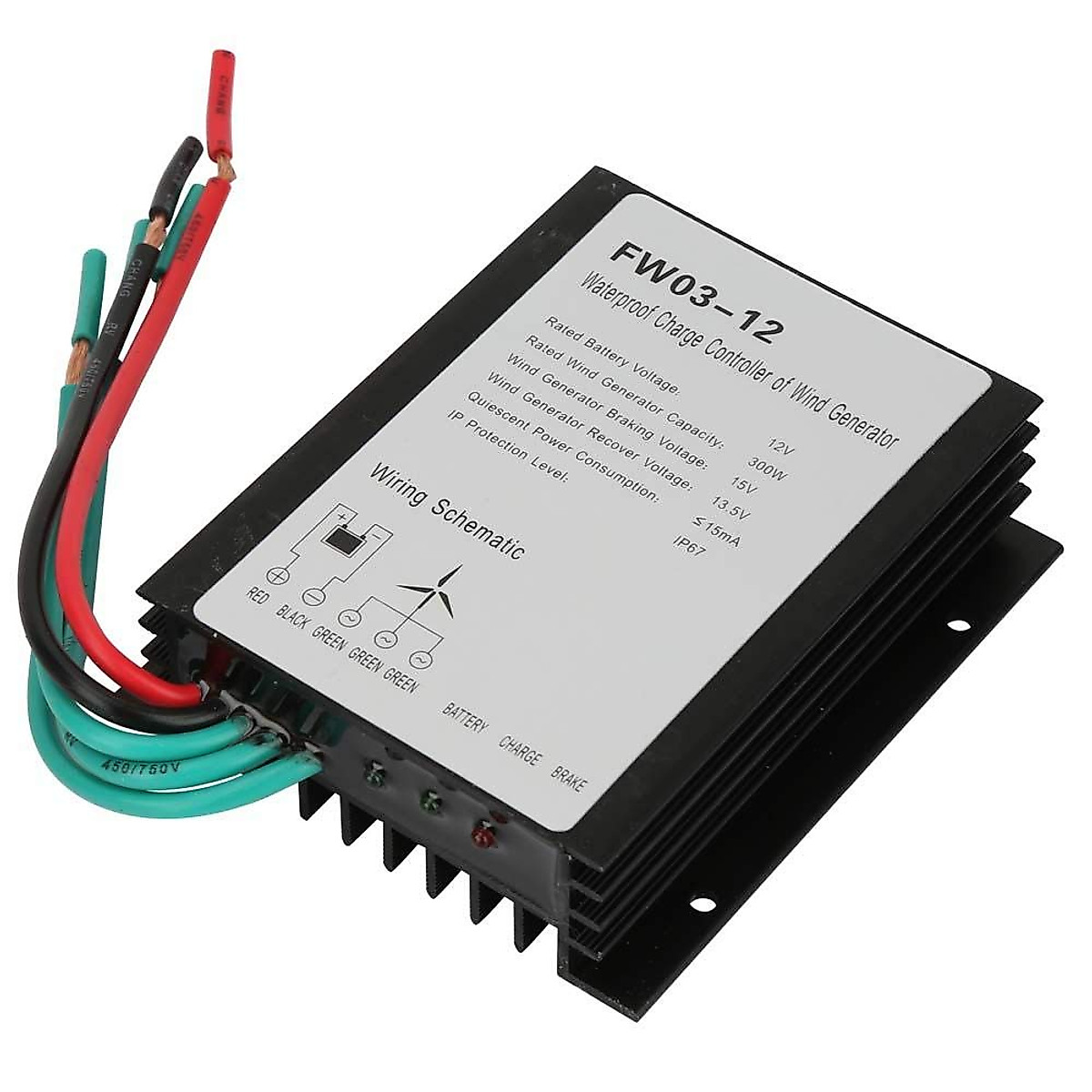 12V FW03-12 Wind Charge Controller Waterproof Wind Generator Controller
