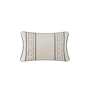 Madison Park Essentials Serenity Bed in a Bag Comforter Set, Medallion Damask Design, All Season Bedding with Cotton Sheet Set, Bedskirt, Queen(90"x90"), Yellow 9 Piece