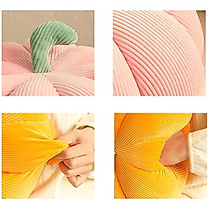 YILANLAN Cute Pumpkin Pillow Decorative Pillow Sofa Pillow Car Pillow Office Cushion (55 cm/21.7 inch, Orange)