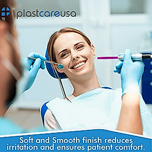 High Volume Evacuator HVE Tips - 1000 HVE Suction Tips Dental Disposable - Vented Evacuation Aspirator Tips with Smooth Edges (Rainbow Assorted - 10 Bags of 100) by PlastCare USA