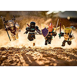 Roblox Action Collection - Days of Knight Four Figure Pack [Includes Exclusive Virtual Item]
